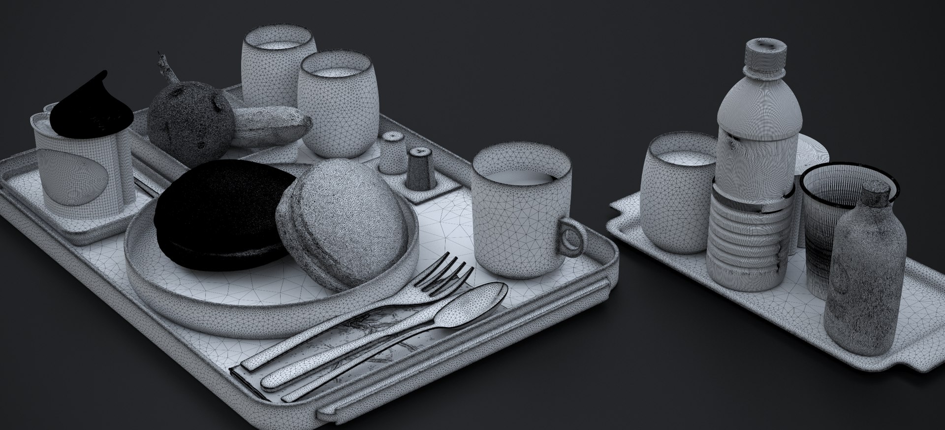 3D PREMIUM ECONOMY INTERCONTINENTAL BREAKFAST 2024 - TurboSquid 2213810