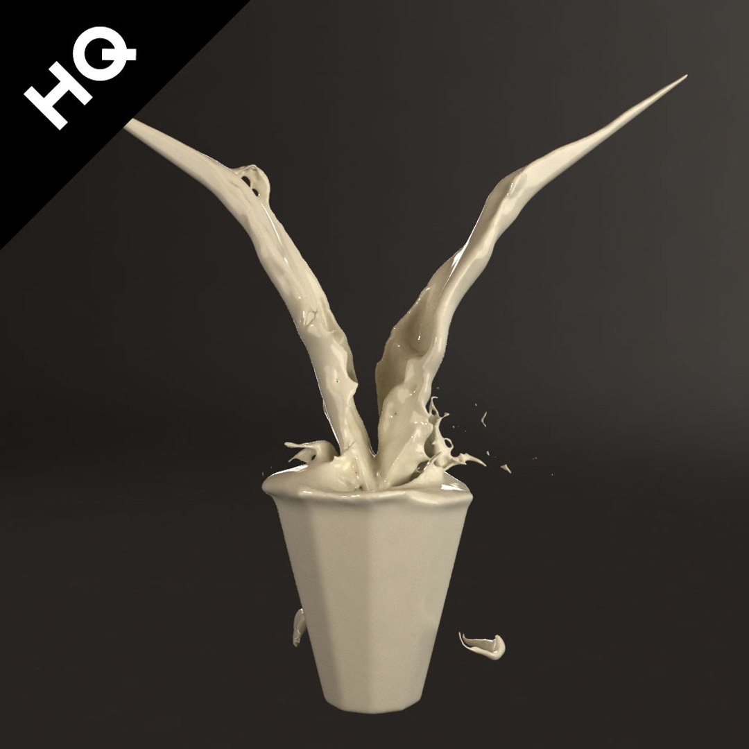 Splash Realflow Flow 3d Model