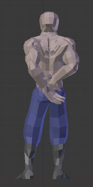 free base mesh character rigging 3d model