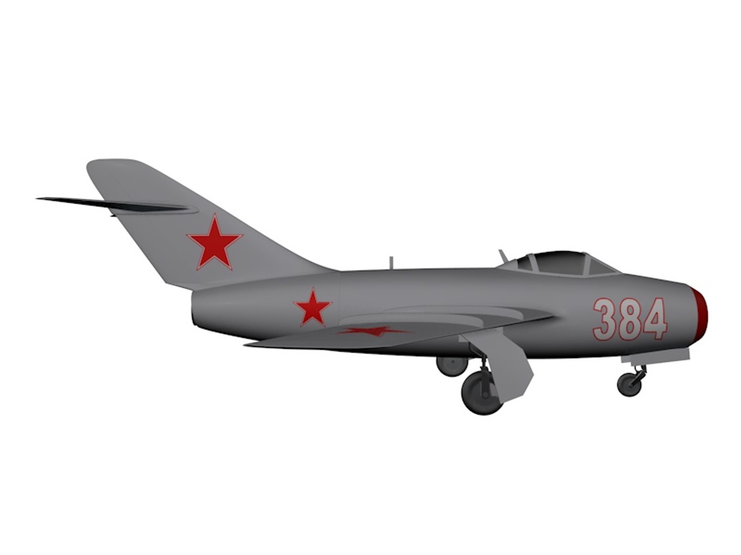 3D Mig 15 Fagot Model - TurboSquid 1156998