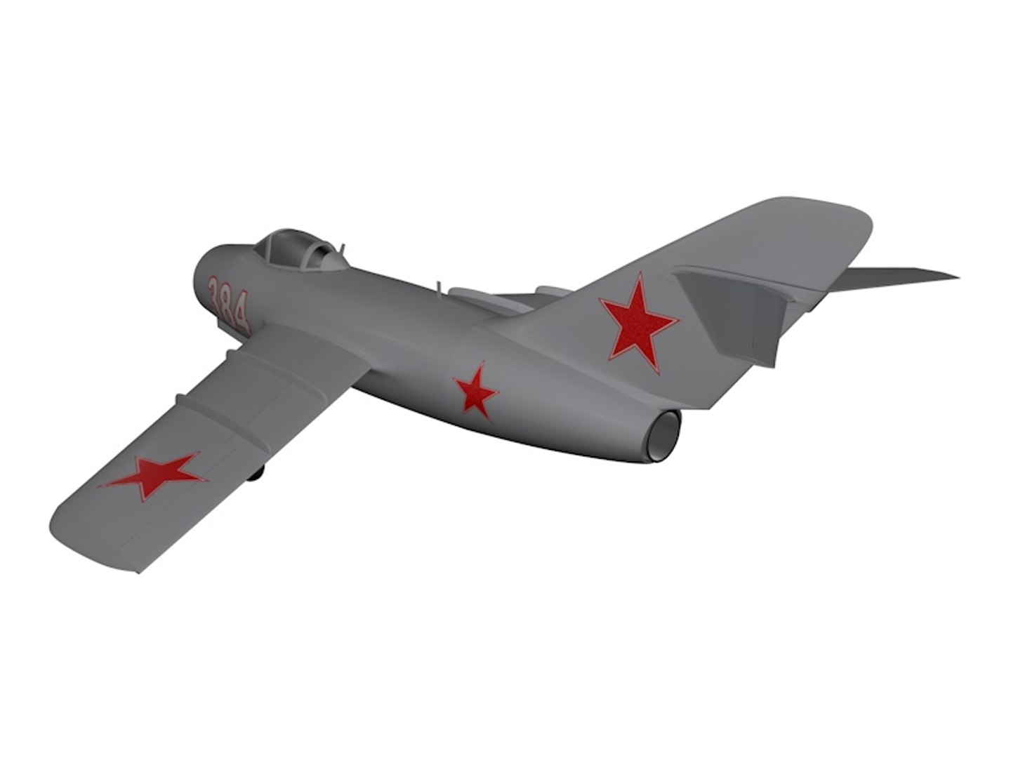 3D Mig 15 Fagot Model - TurboSquid 1156998