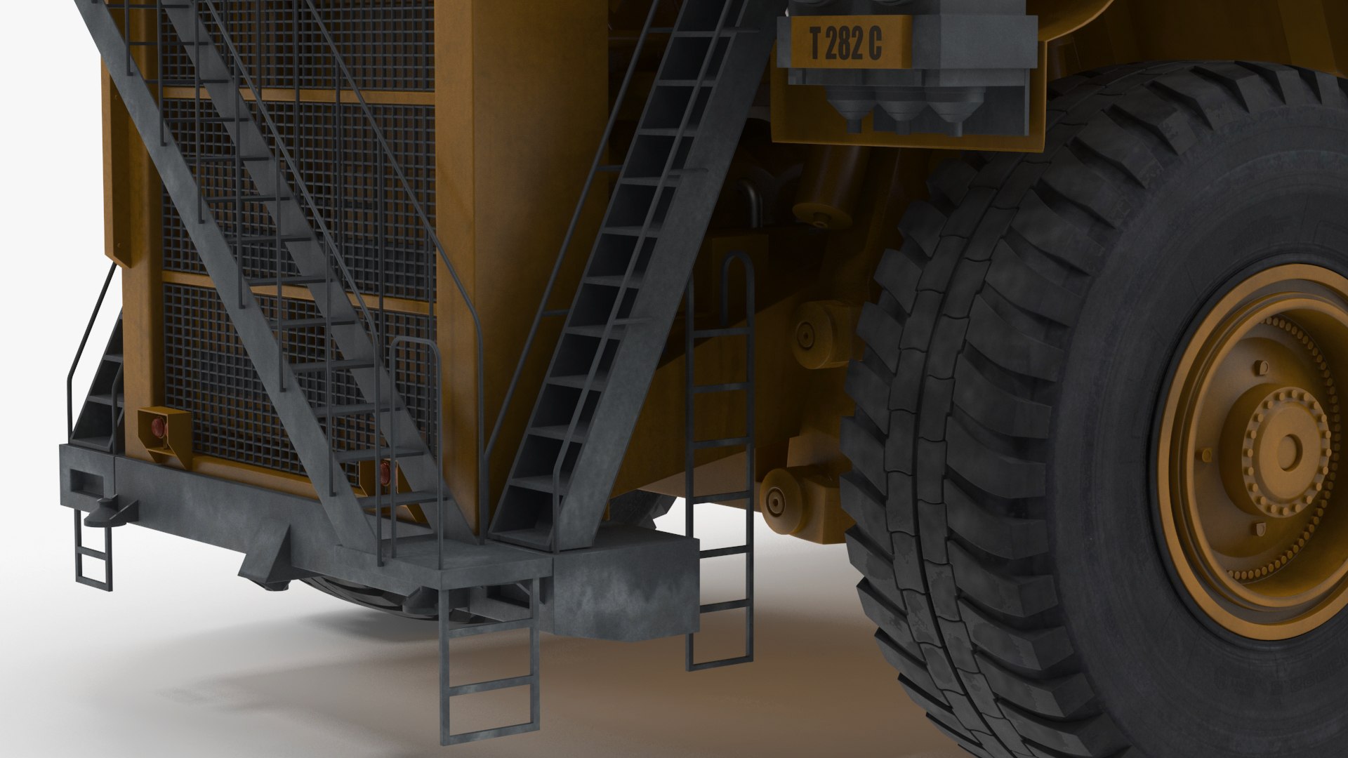 Liebherr T 282C Mining Truck 3D Model - TurboSquid 2206115