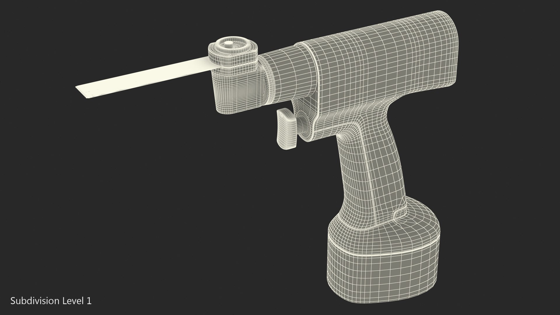 3D model surgical bone saw - TurboSquid 1450142