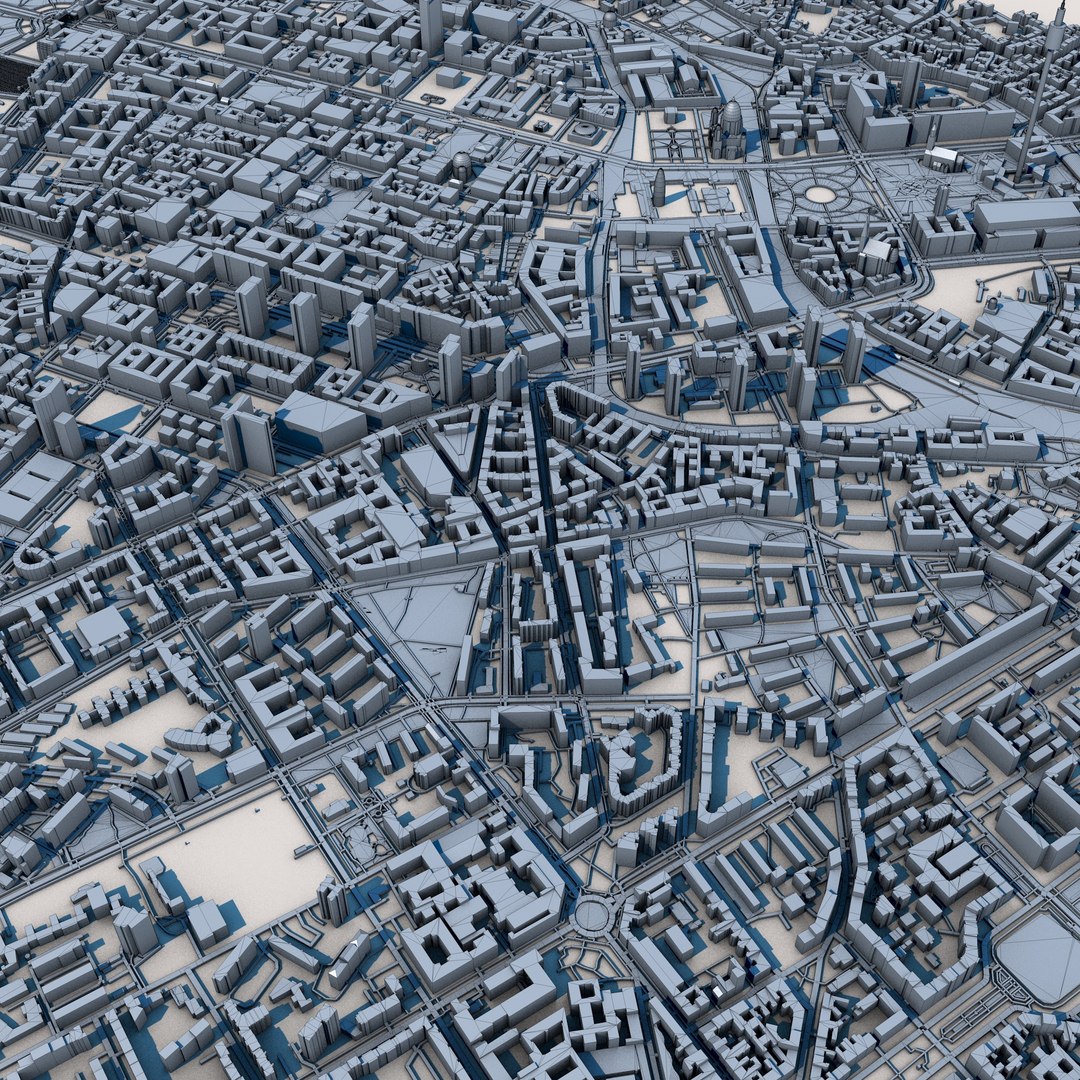 3D Berlin City Germany - TurboSquid 2302689