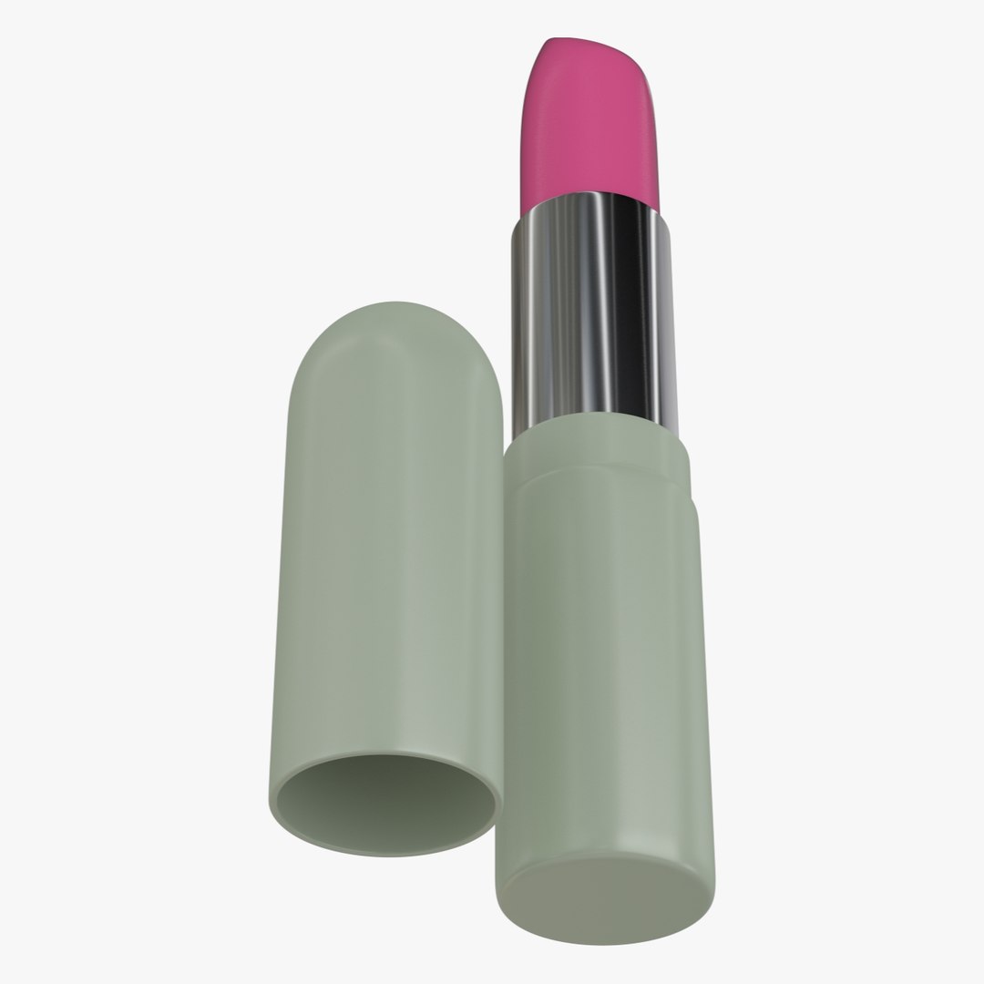 Lipstick Lips 3d Model