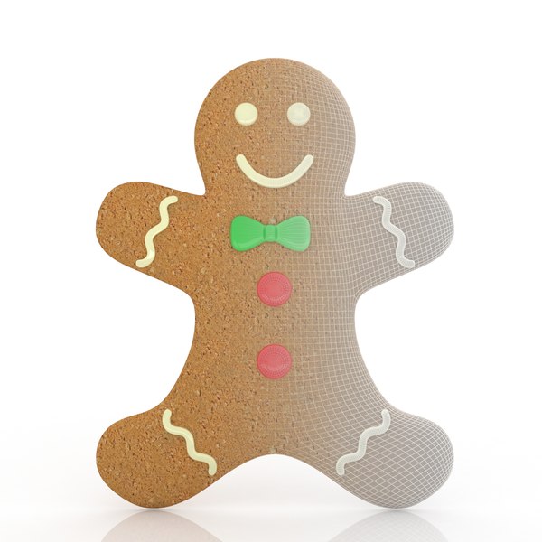 3ds christmas gingerbread