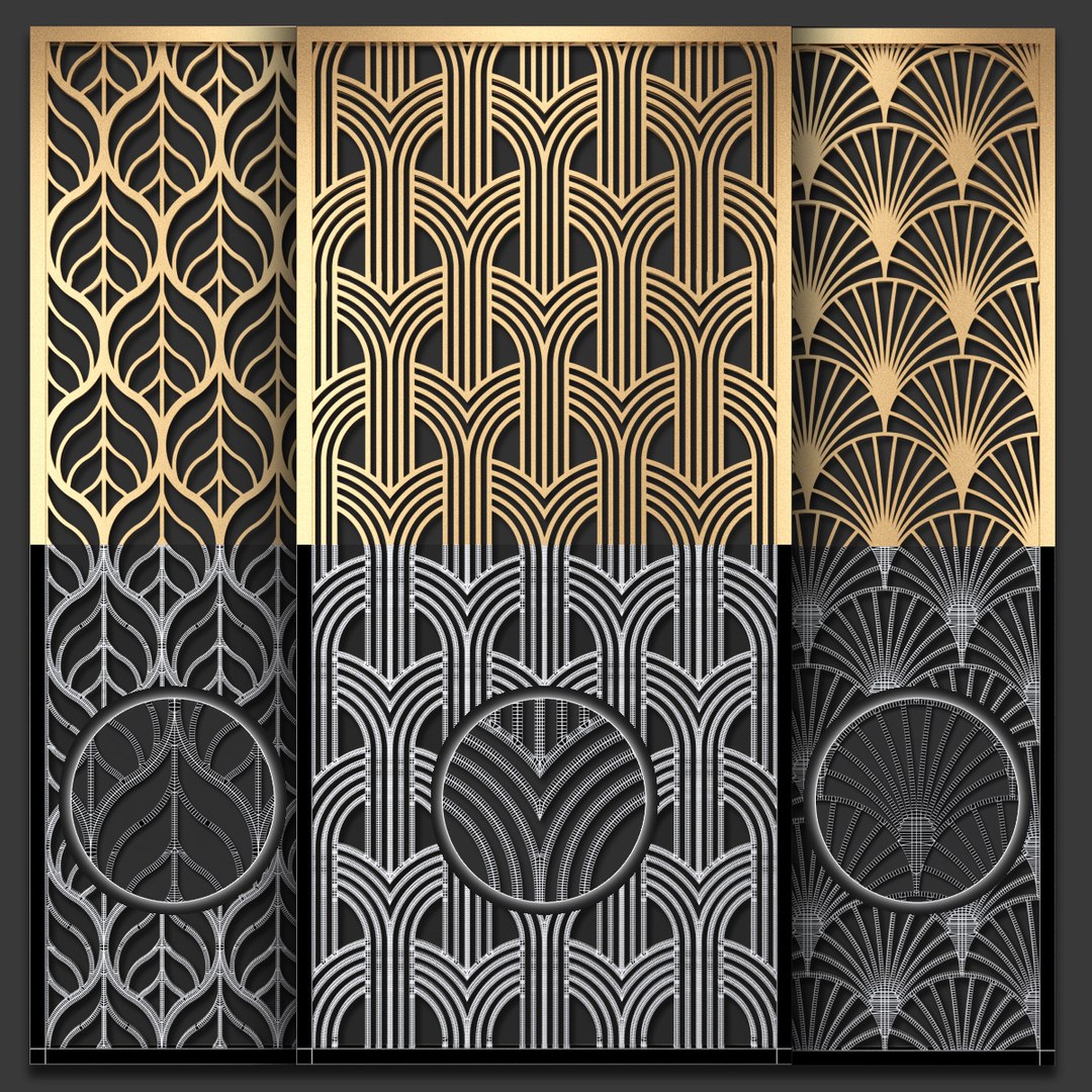 Decorative Partitions Model - TurboSquid 1518665