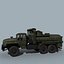3ds Russian Army Atz-7 Ural-4320