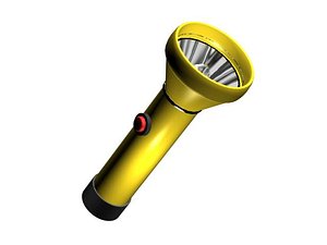 Free 3D Flashlight Models - Available For Download On TurboSquid