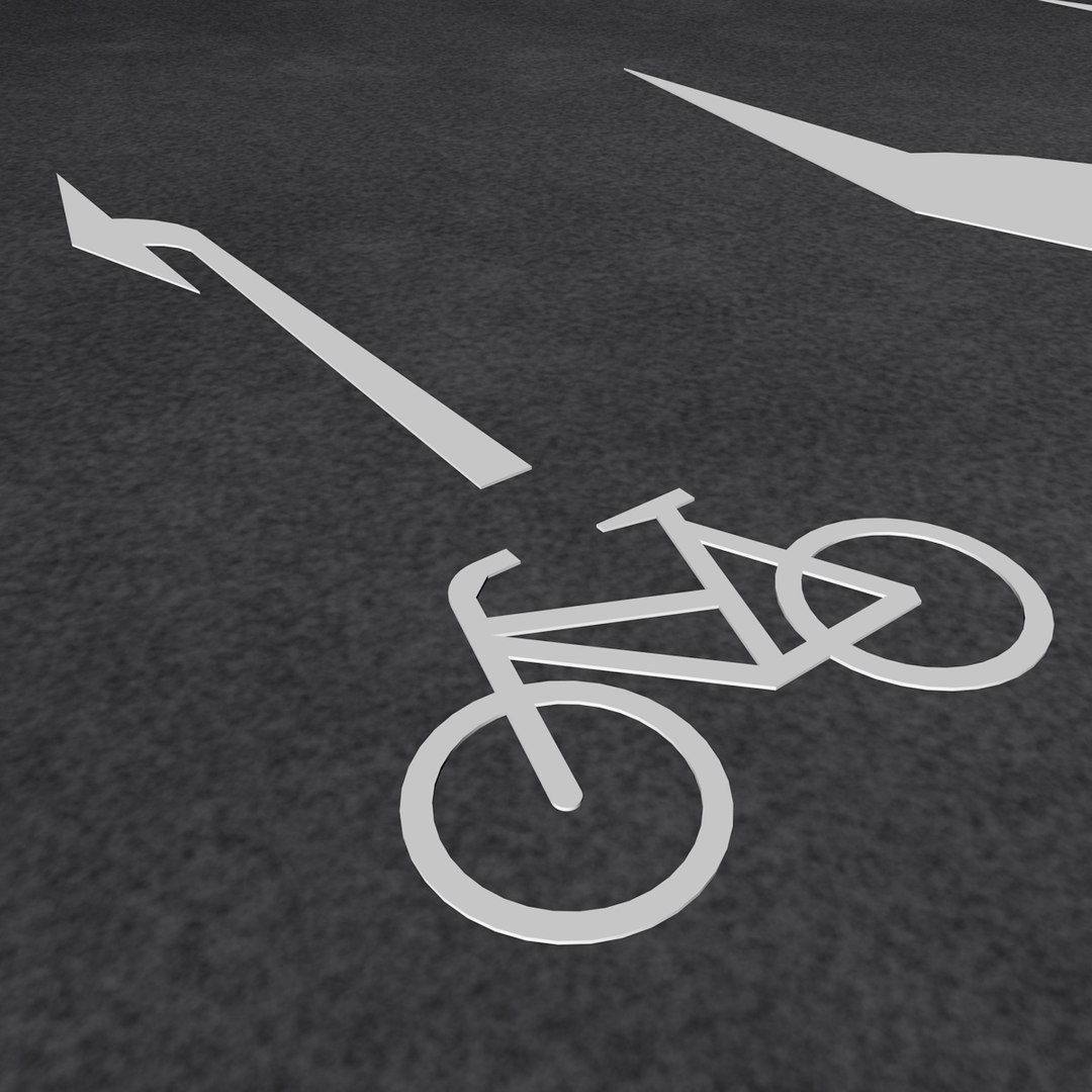 European Street Arrows 3D Model - TurboSquid 1423147
