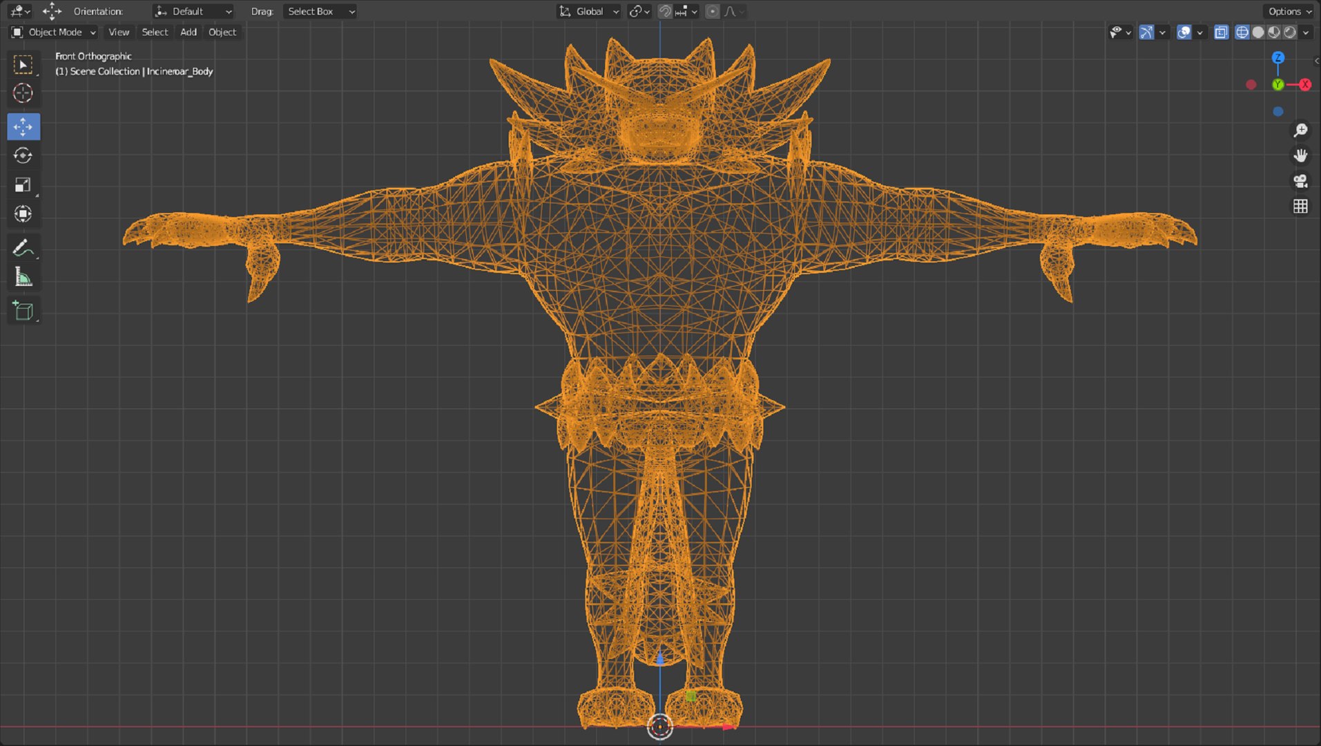 INCINEROAR PBR RIGGED 3D Model - TurboSquid 1727835