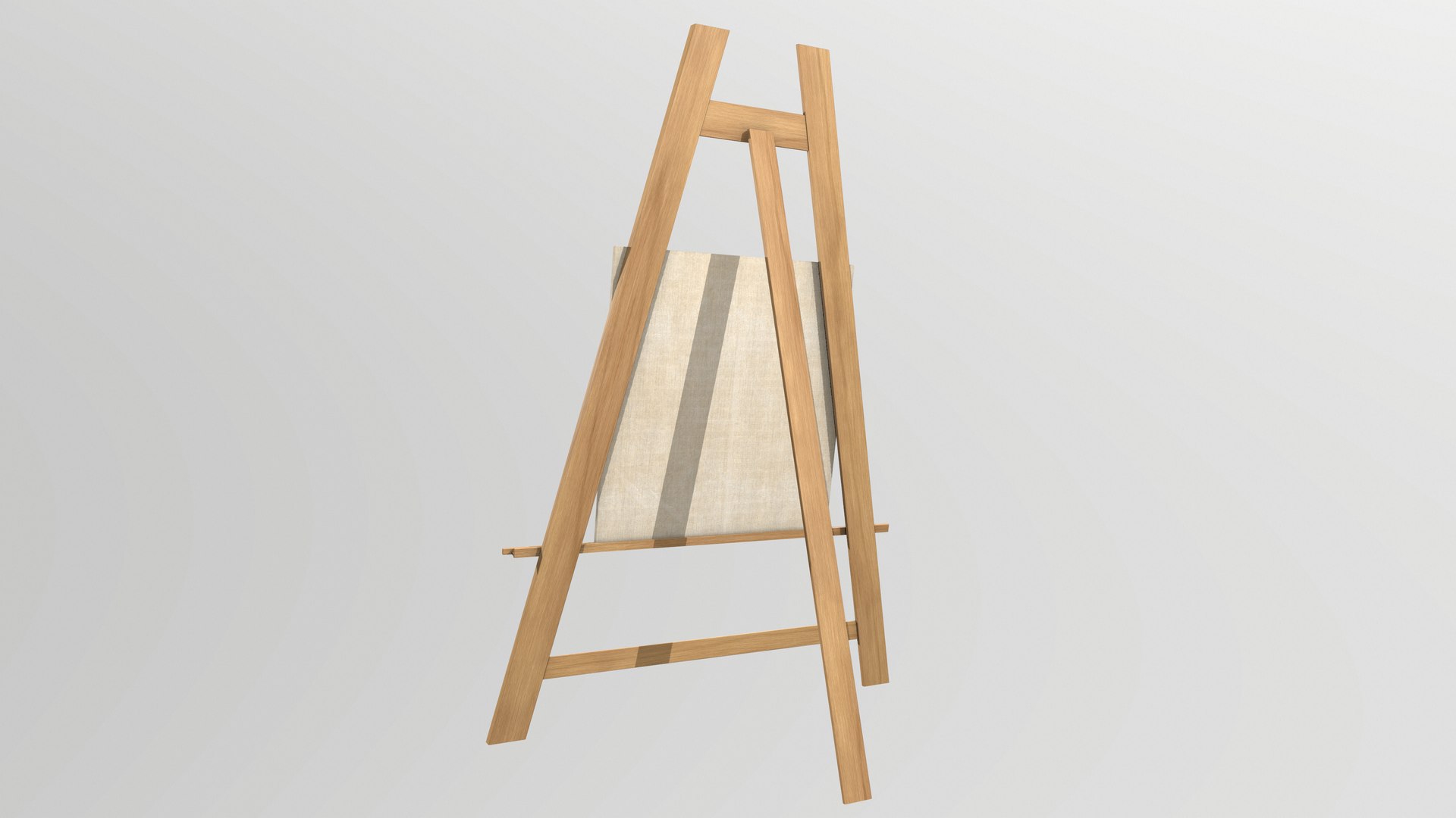 Easel 3D Model - TurboSquid 1446139