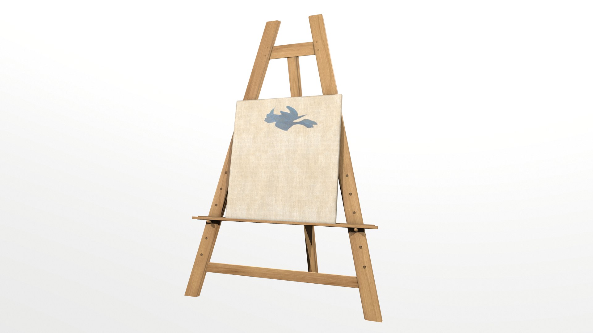 Easel 3D Model - TurboSquid 1446139