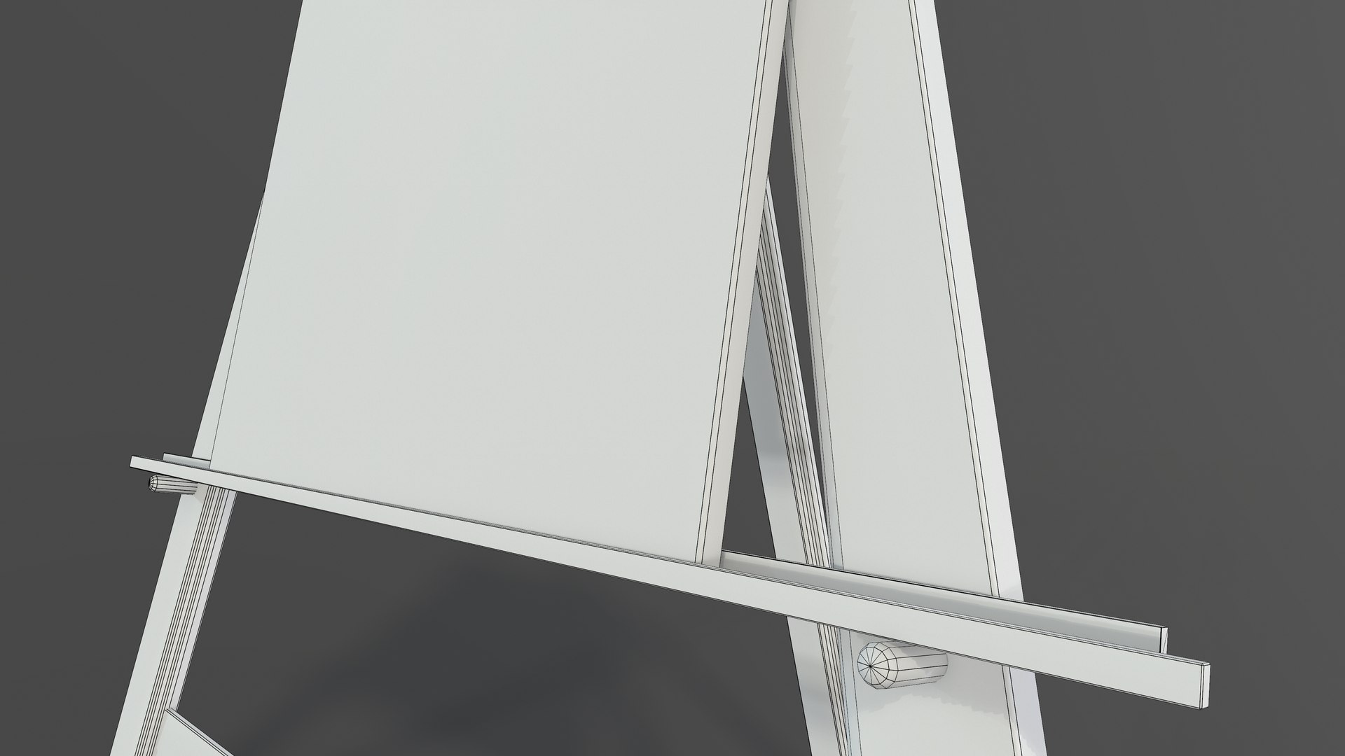 Easel 3D Model - TurboSquid 1446139