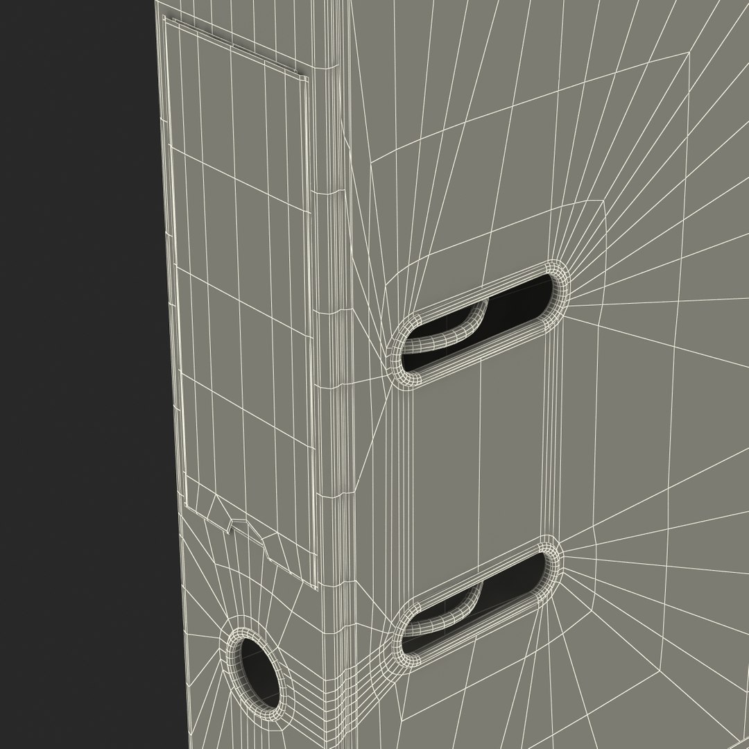 ring binder black 3d 3ds