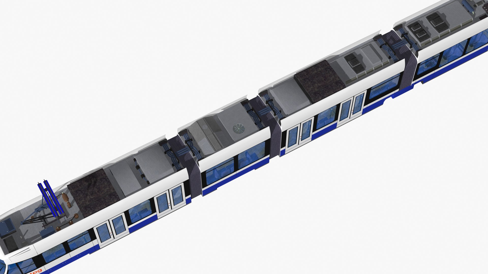 Tpg Tram Genf - Stadler Tango Leman - Be 6-10 3D Model - TurboSquid 2204685