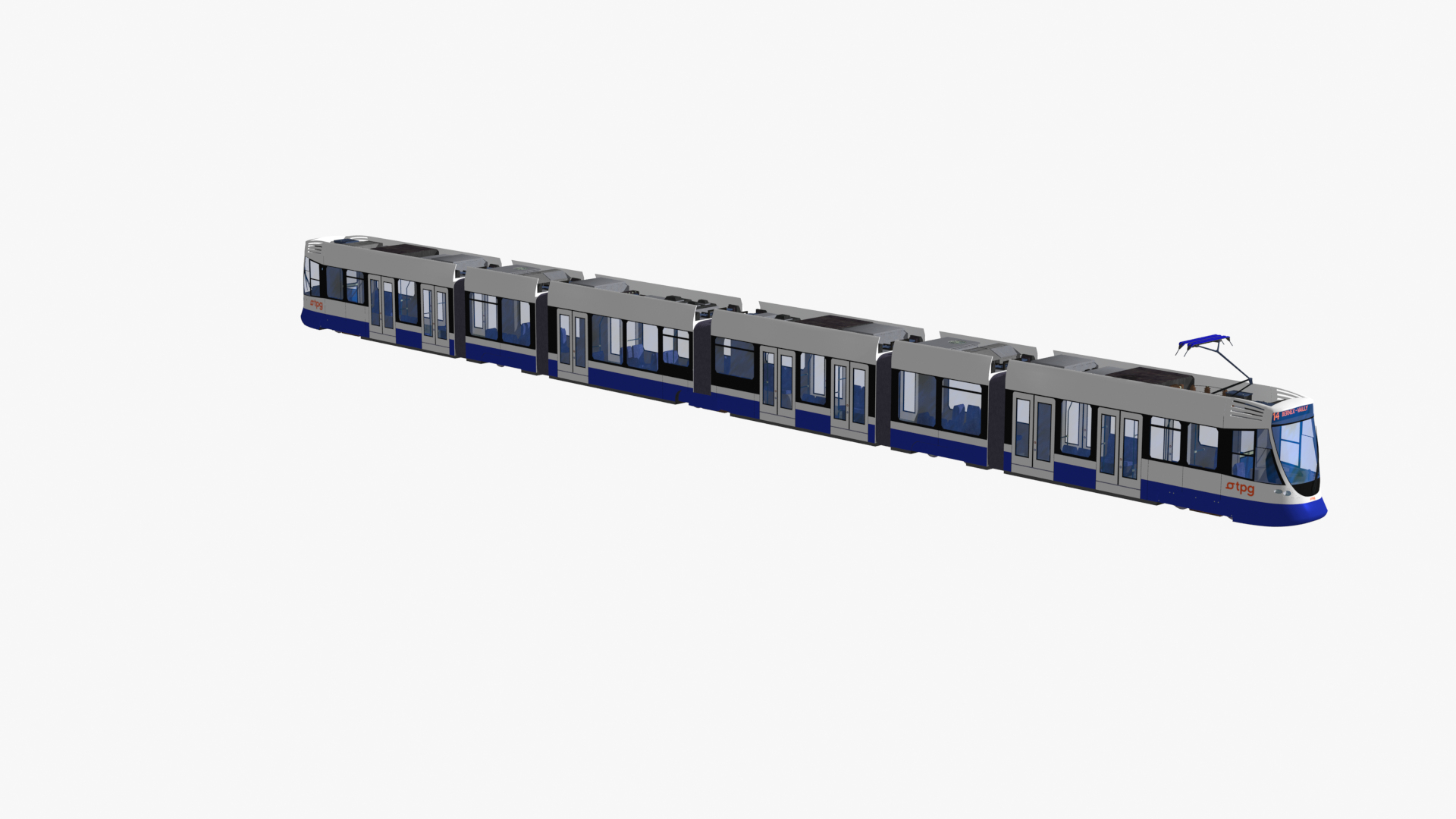 Tpg Tram Genf - Stadler Tango Leman - Be 6-10 3D Model - TurboSquid 2204685