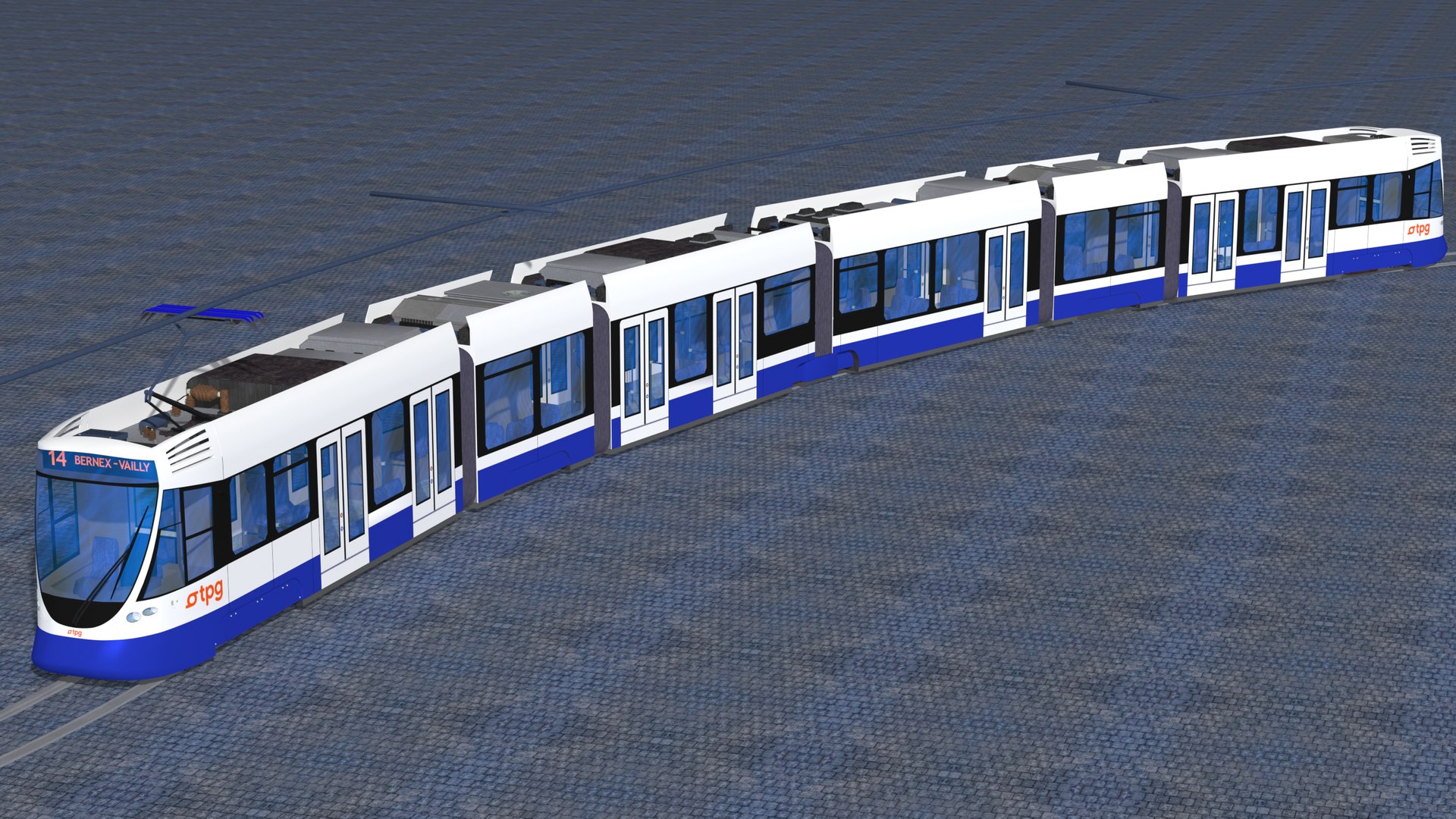 Tpg Tram Genf - Stadler Tango Leman - Be 6-10 3D Model - TurboSquid 2204685