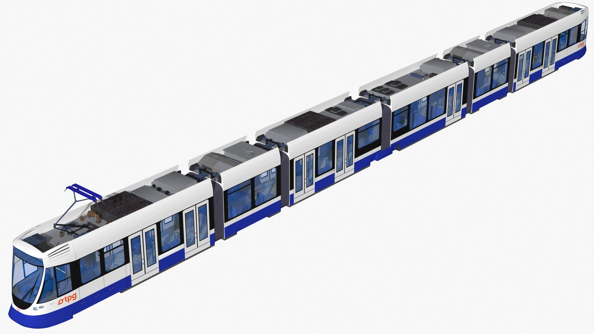 Tpg Tram Genf - Stadler Tango Leman - Be 6-10 3D Model - TurboSquid 2204685