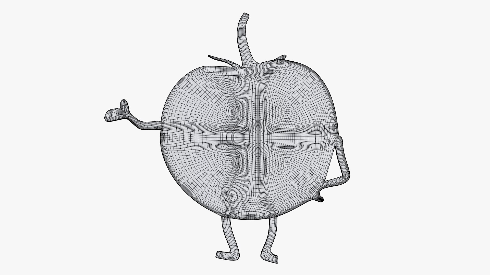 Cartoon Character Magnet 3D Model - TurboSquid 1571266