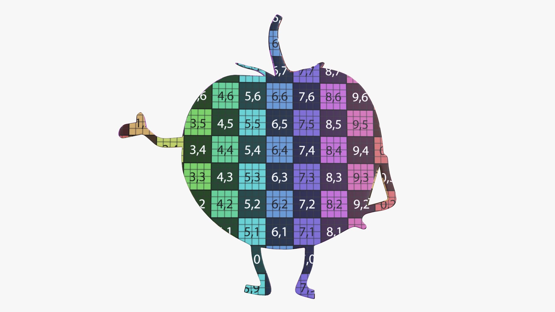 Cartoon Character Magnet 3D Model - TurboSquid 1571266