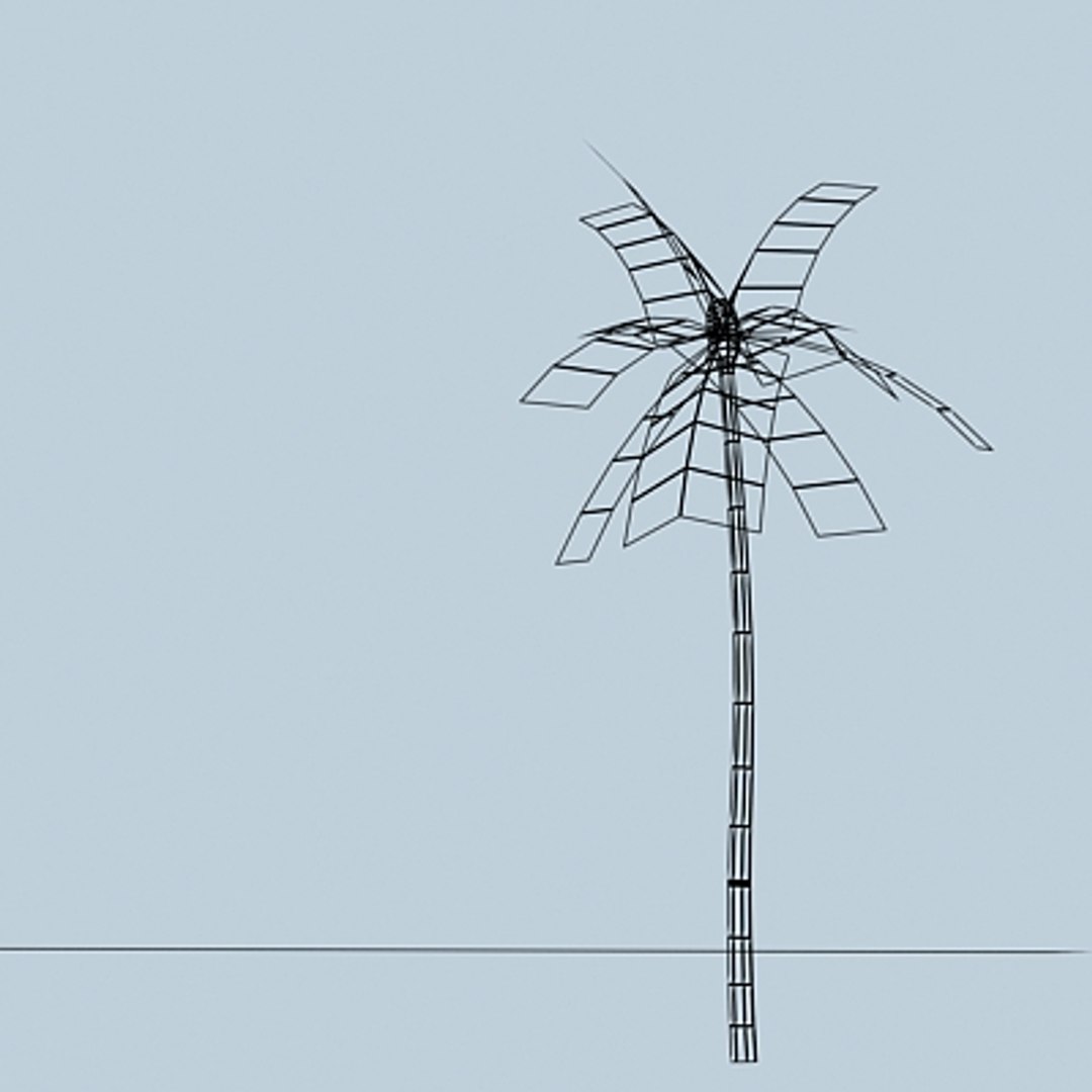 3d Palm Tree Model