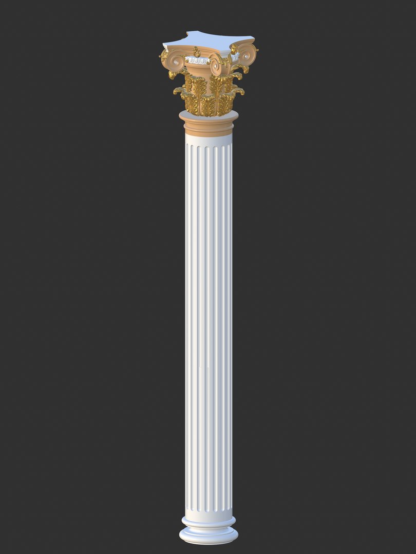 3D Column - TurboSquid 2215839