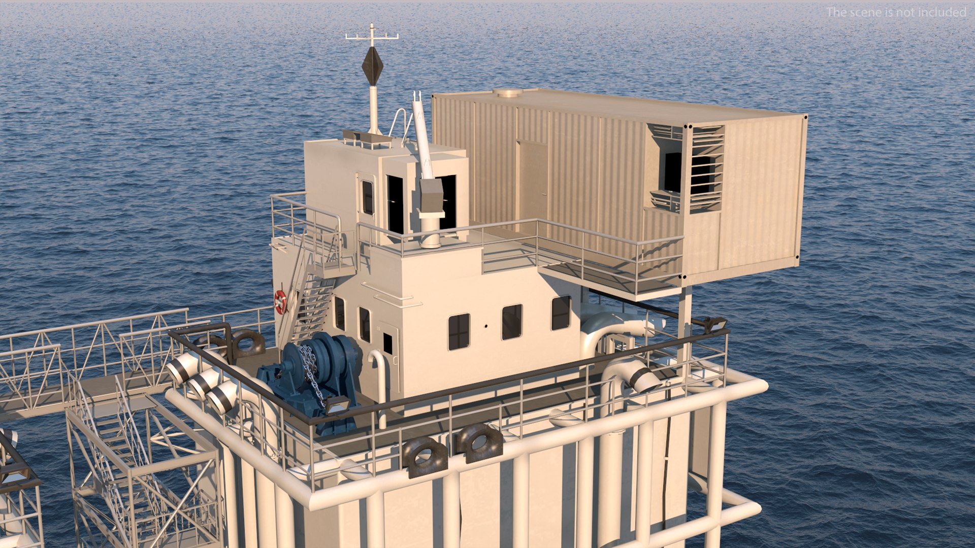 Heavyweight Barge 3D model - TurboSquid 2065676