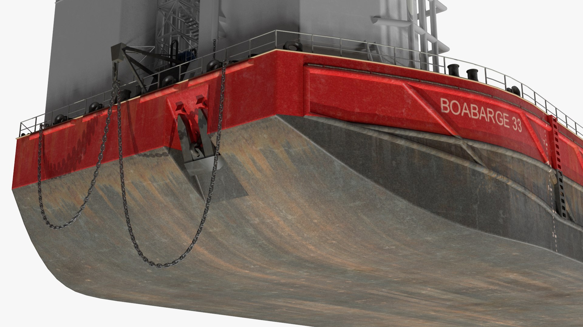 Heavyweight Barge 3D model - TurboSquid 2065676