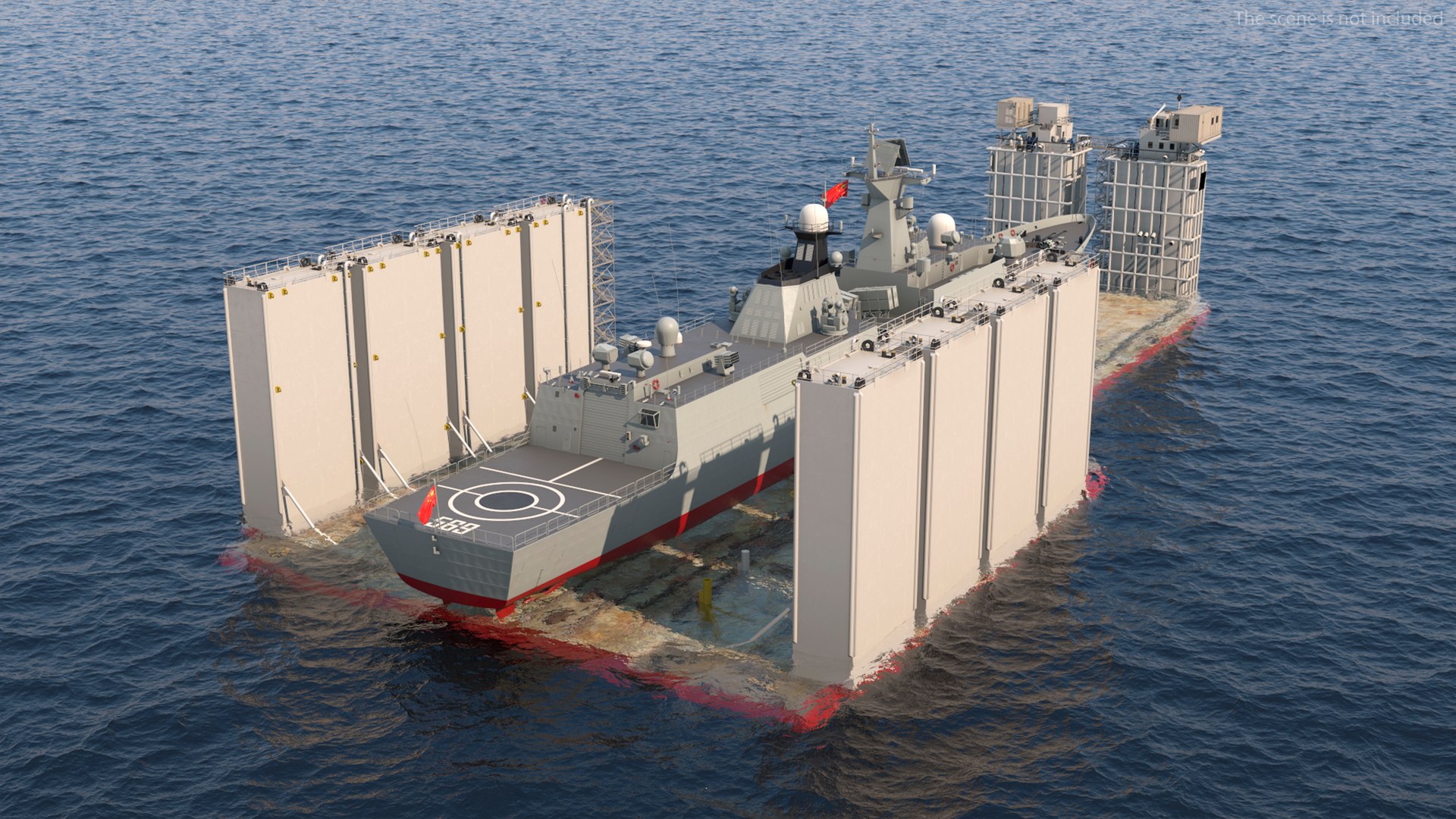Heavyweight Barge 3D model - TurboSquid 2065676
