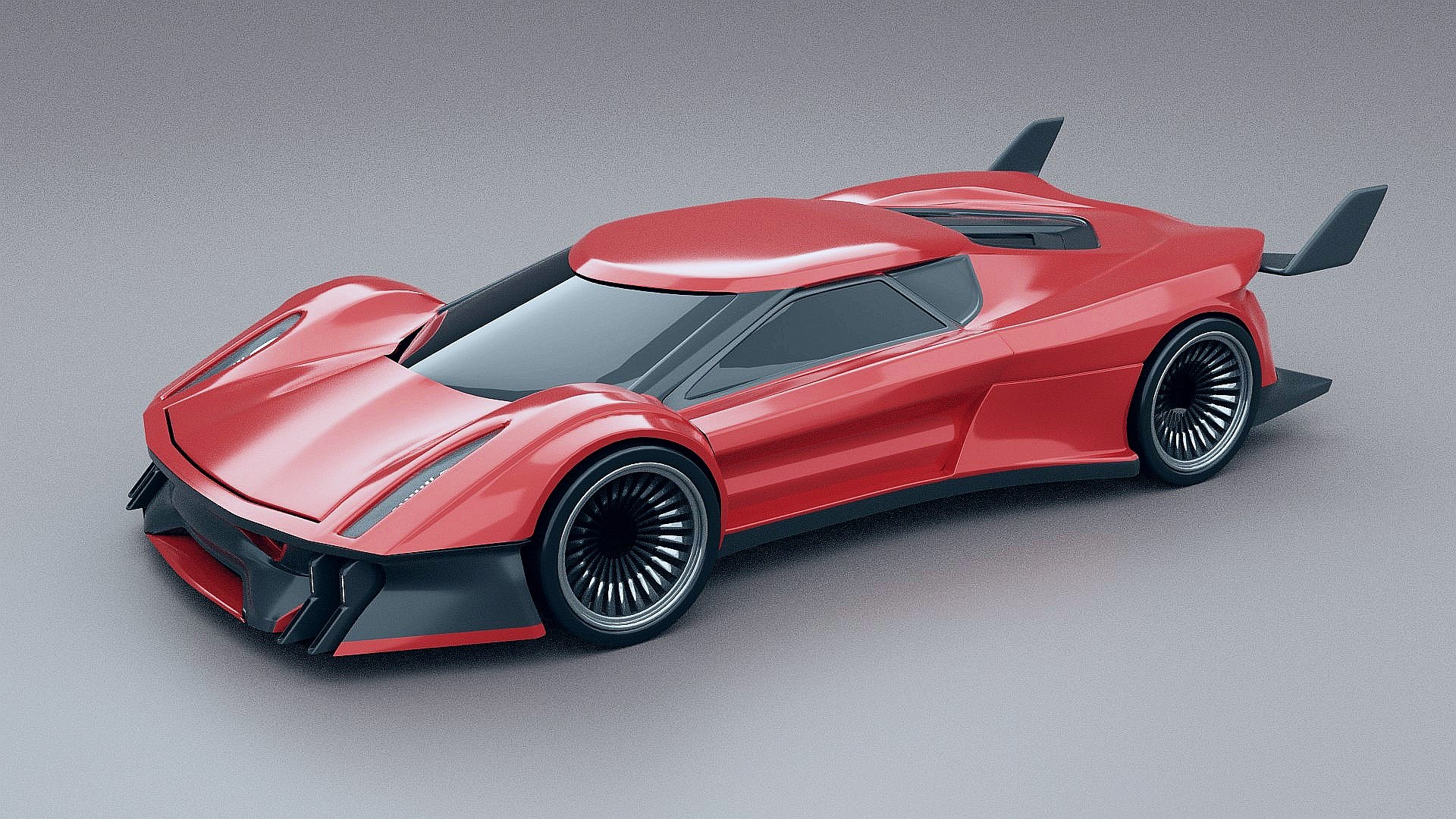 3D Hyperwinger Supercar Concept Model - TurboSquid 1916003