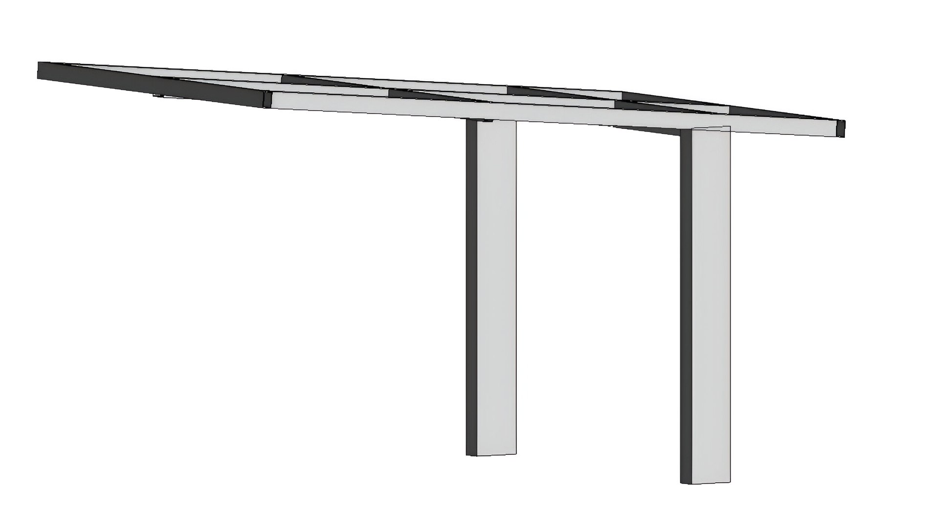 Steel Canopy 3D Model - TurboSquid 2233155