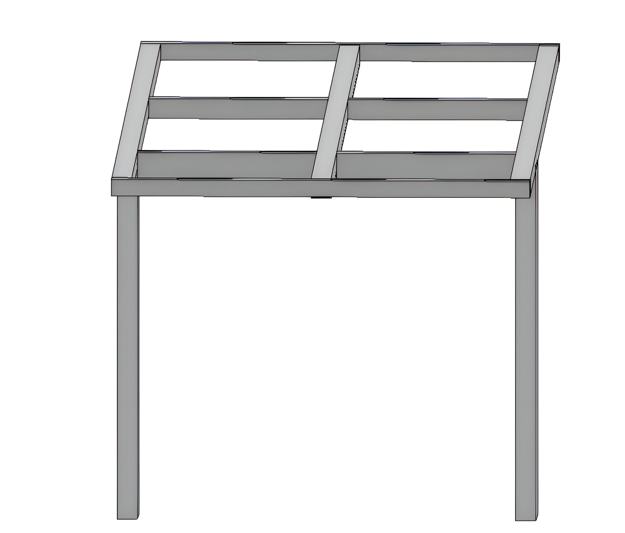 Steel Canopy 3D Model - TurboSquid 2233155