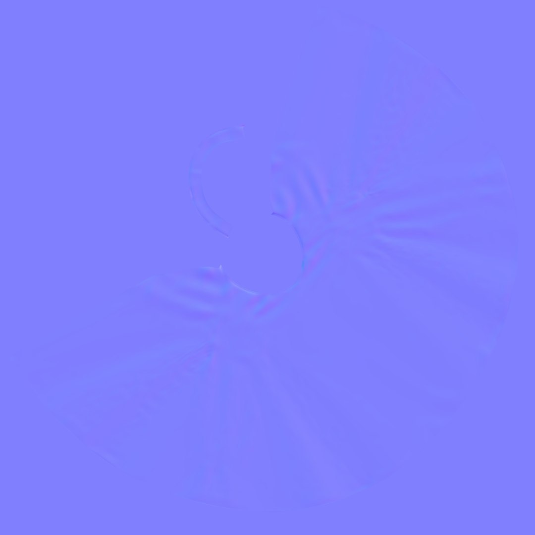 Wrapping Cloak Coat With Safety Pin 3D - TurboSquid 1815081