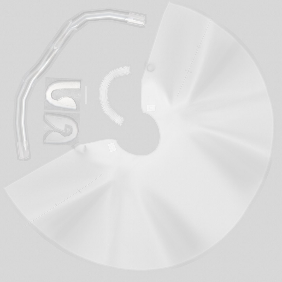 Wrapping Cloak Coat With Safety Pin 3D - TurboSquid 1815081