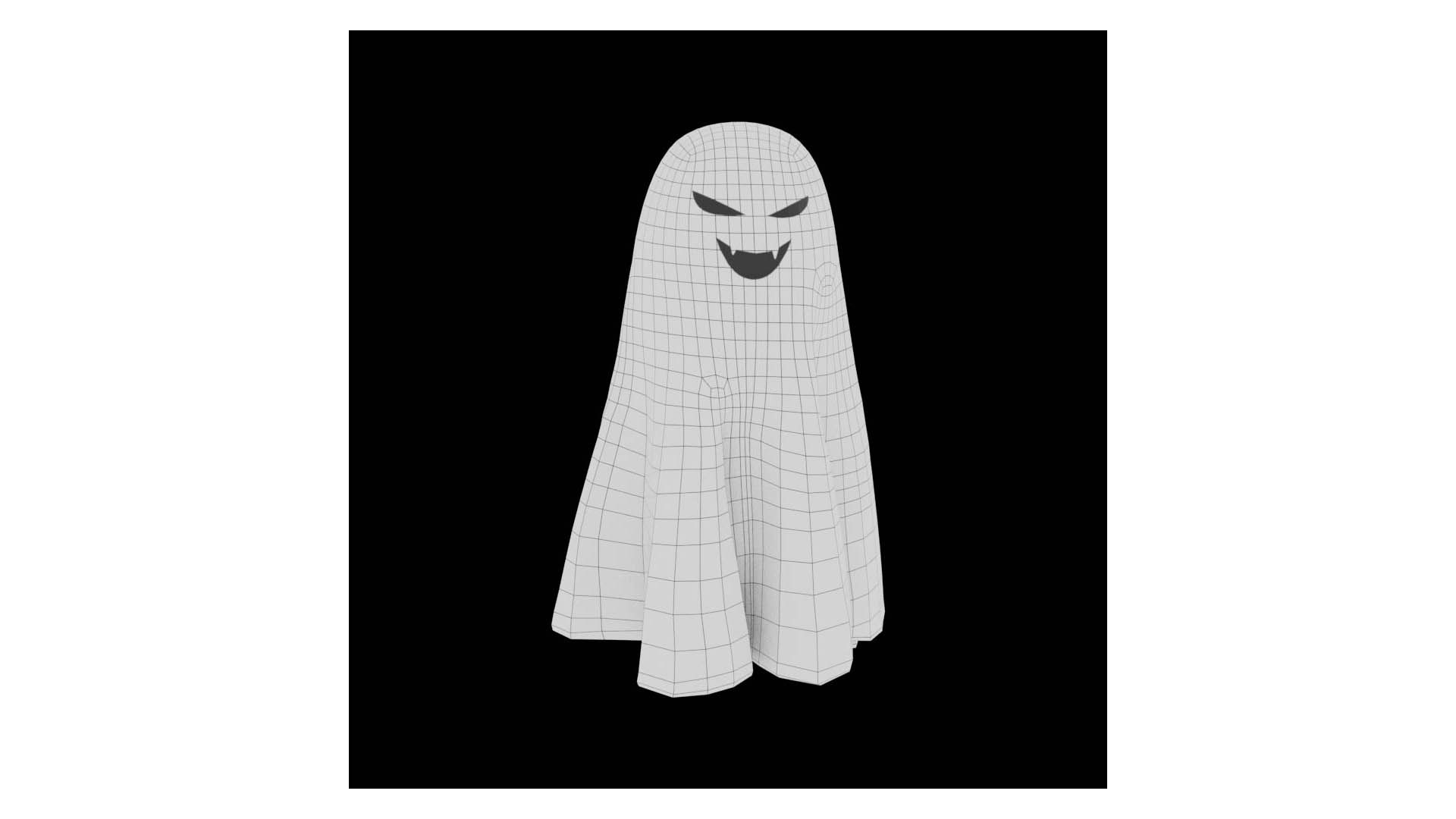 3D Ghost 01 Model - TurboSquid 2134413