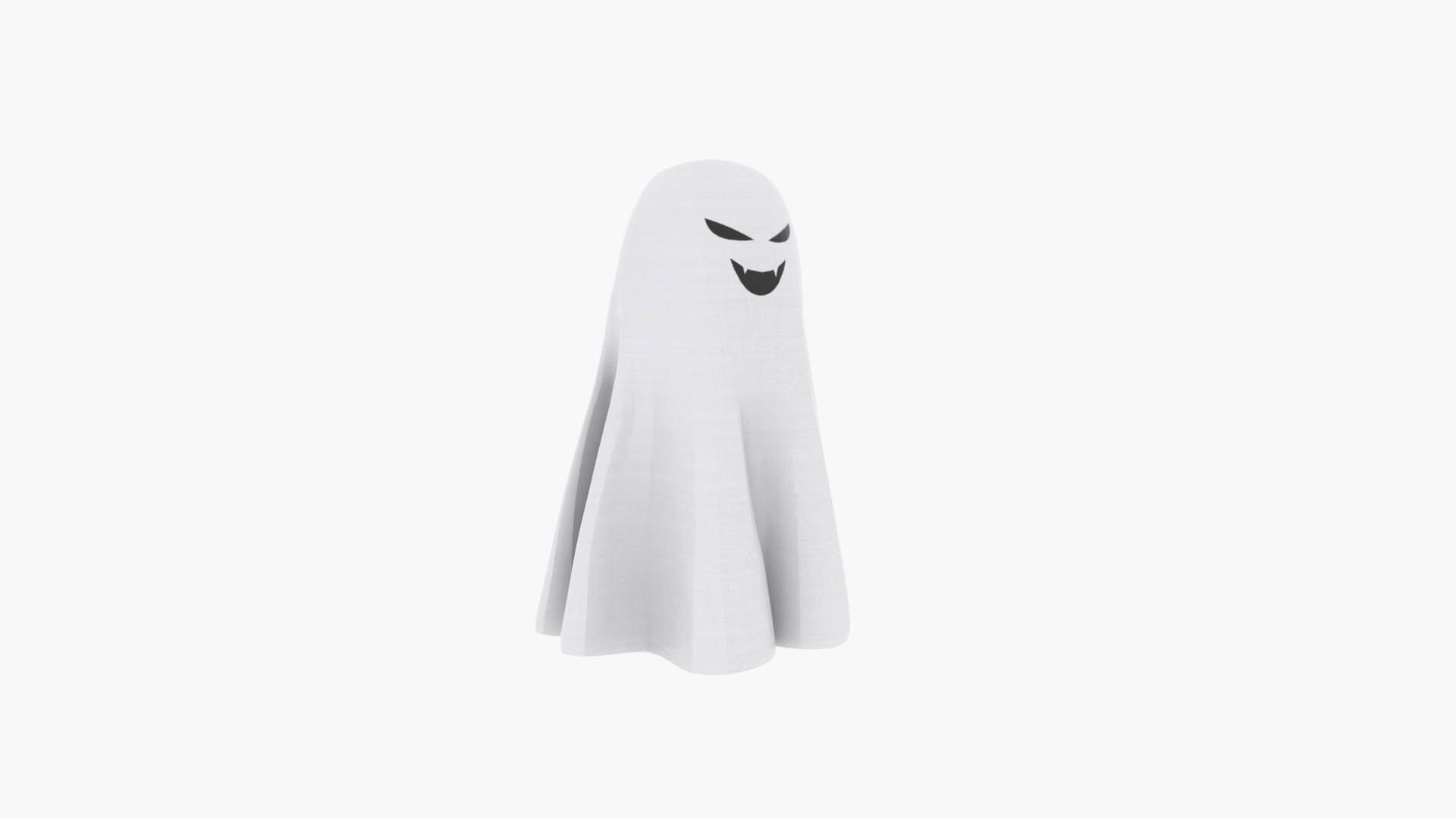 3D Ghost 01 Model - TurboSquid 2134413