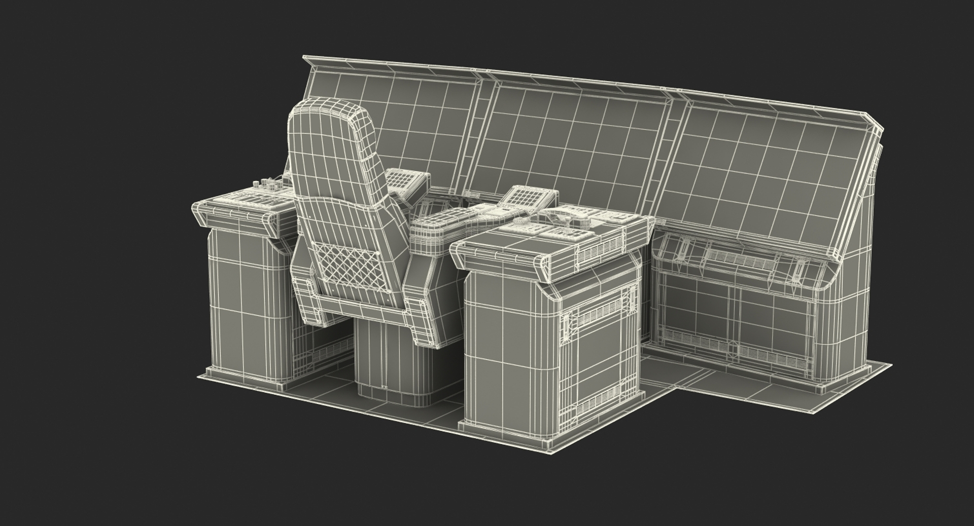 3D Alphatron Bridge Model - TurboSquid 1333075