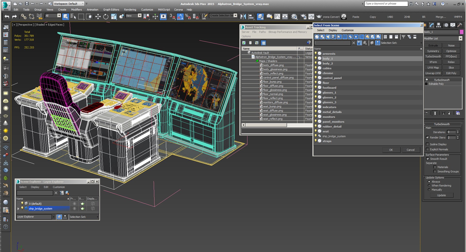 3D alphatron bridge model - TurboSquid 1333075