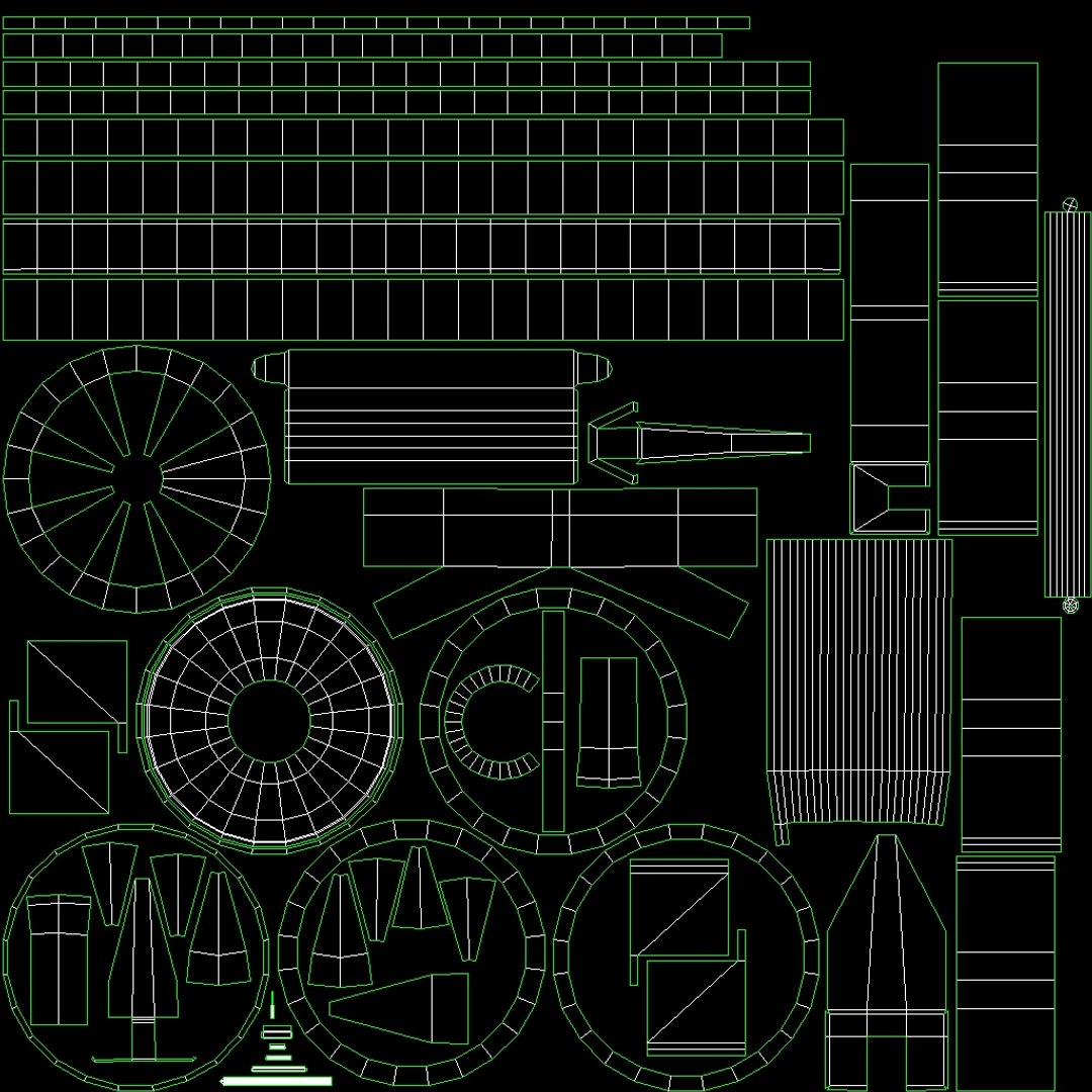 Industrial Building 09 - Low-poly Relay Tower Model - TurboSquid 2184878
