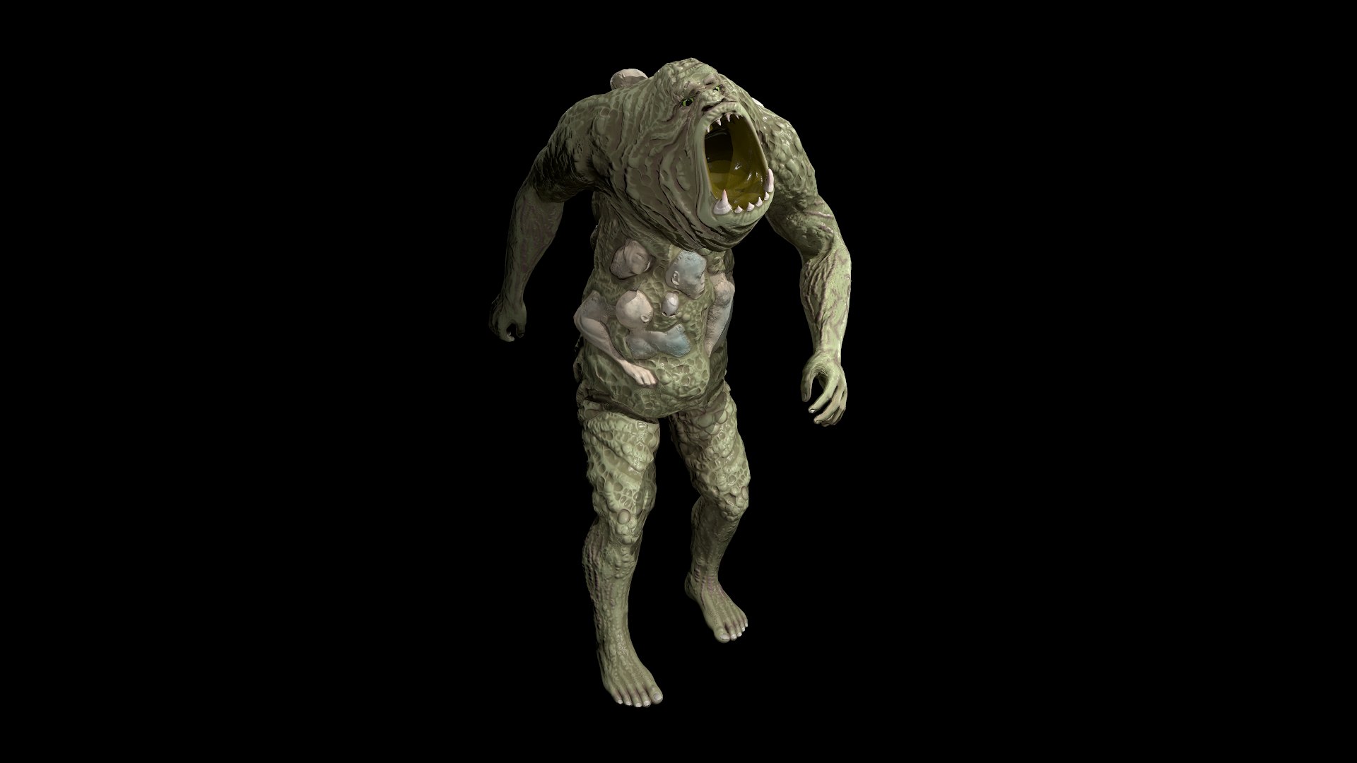 Fat Mutant 3D Model - TurboSquid 1837188