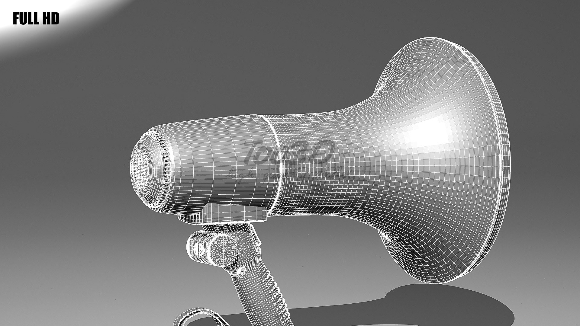 Megaphone 3d Model