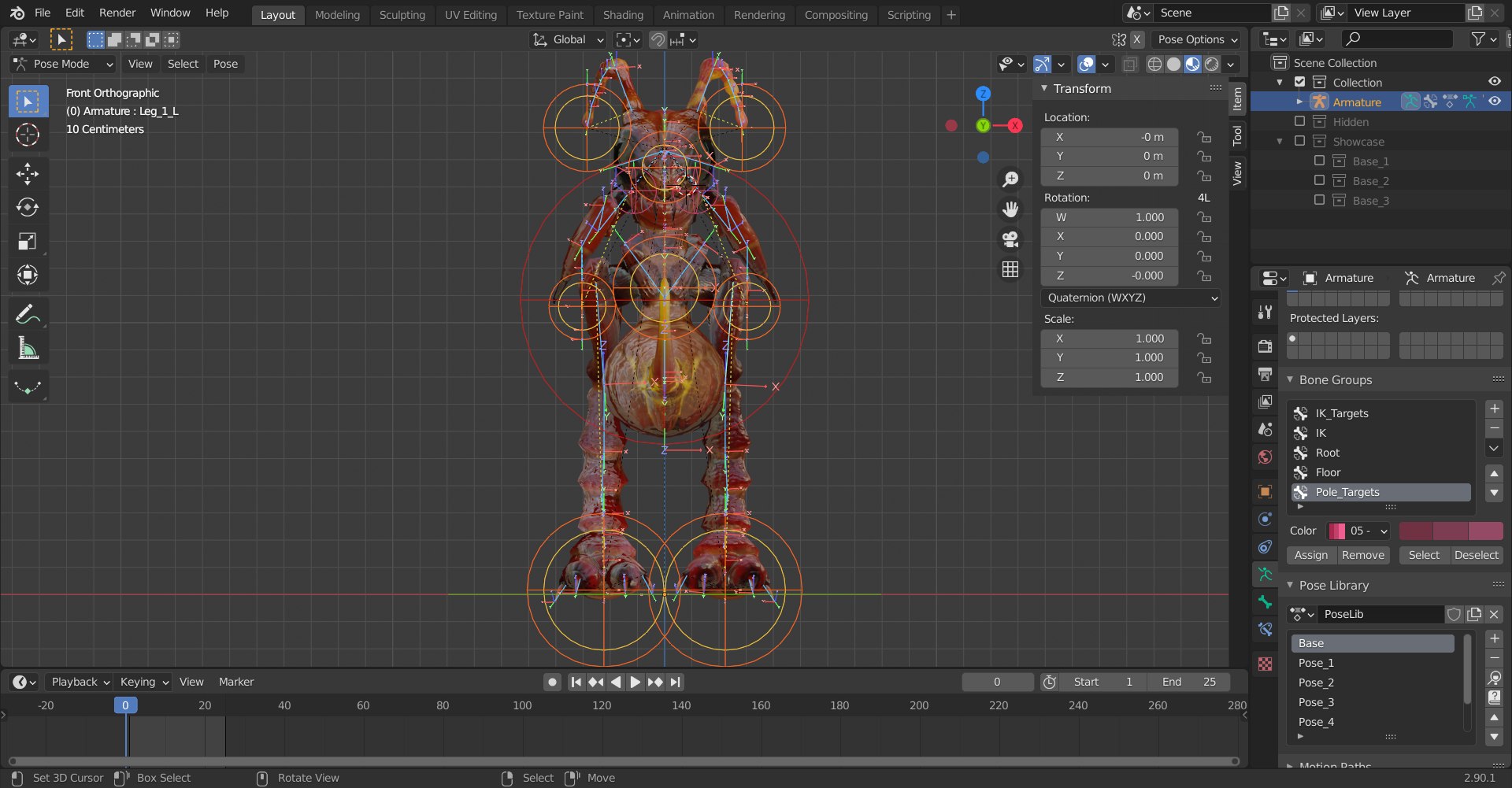 3D ant monster rigged ready - TurboSquid 1659933