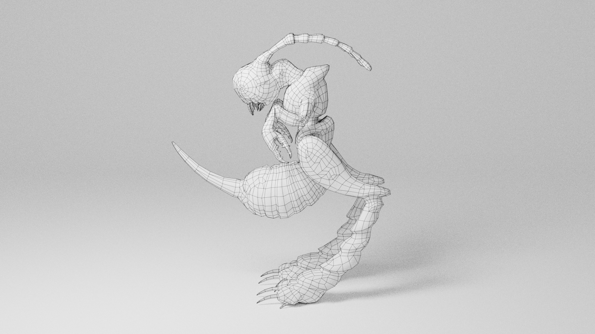 3D ant monster rigged ready - TurboSquid 1659933