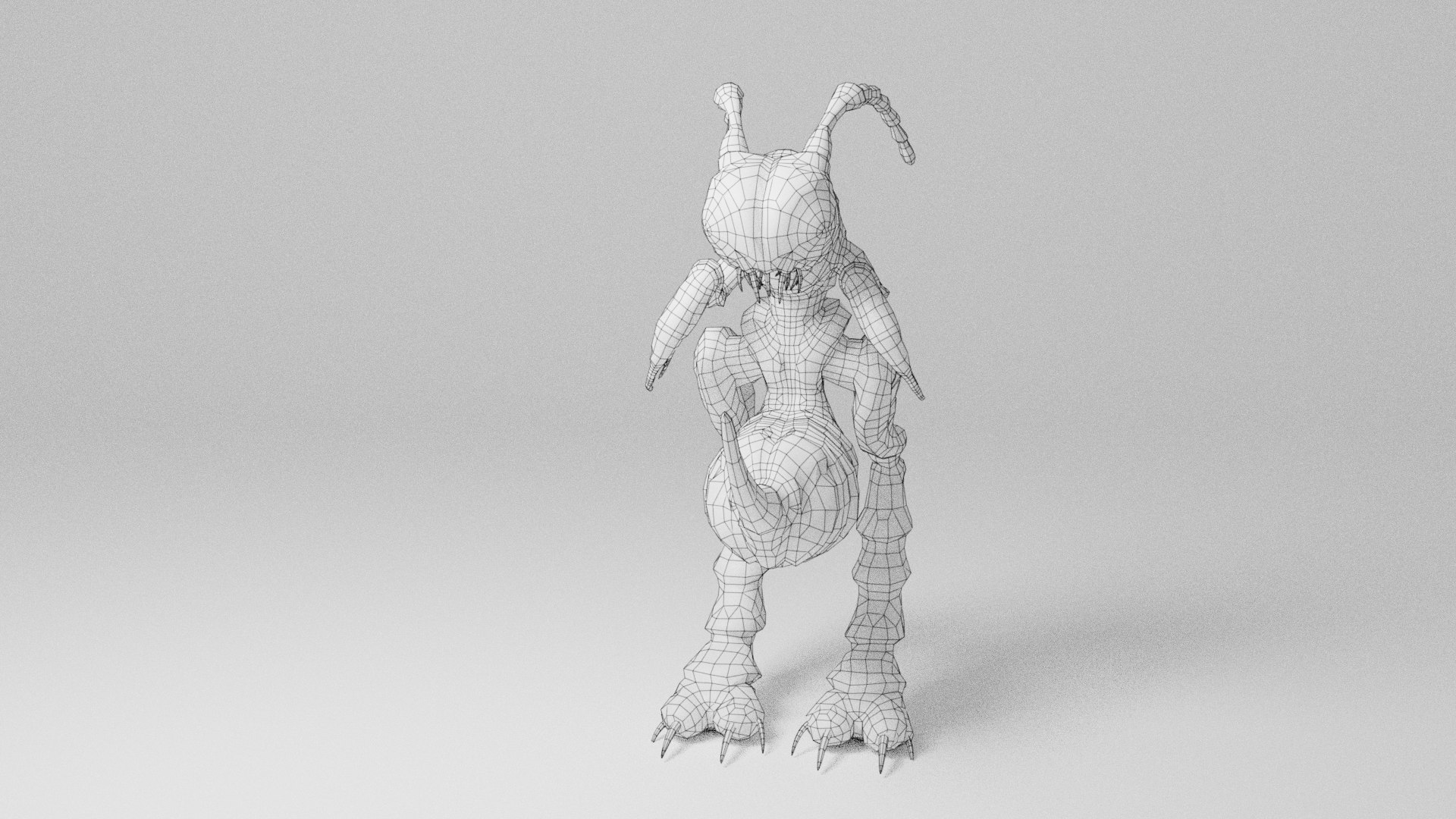 3D ant monster rigged ready - TurboSquid 1659933