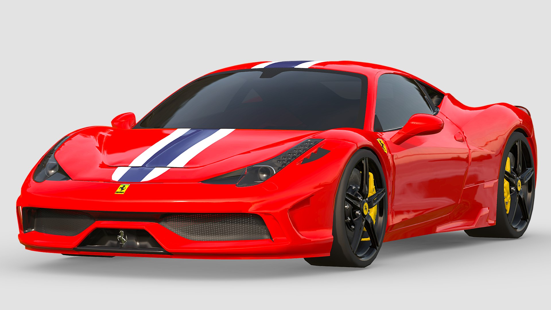 3D Model Ferrari 458 Speciale - TurboSquid 2278291