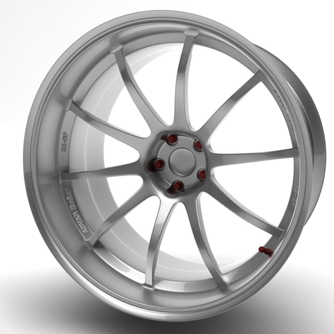 3d Model Advan Rz-df