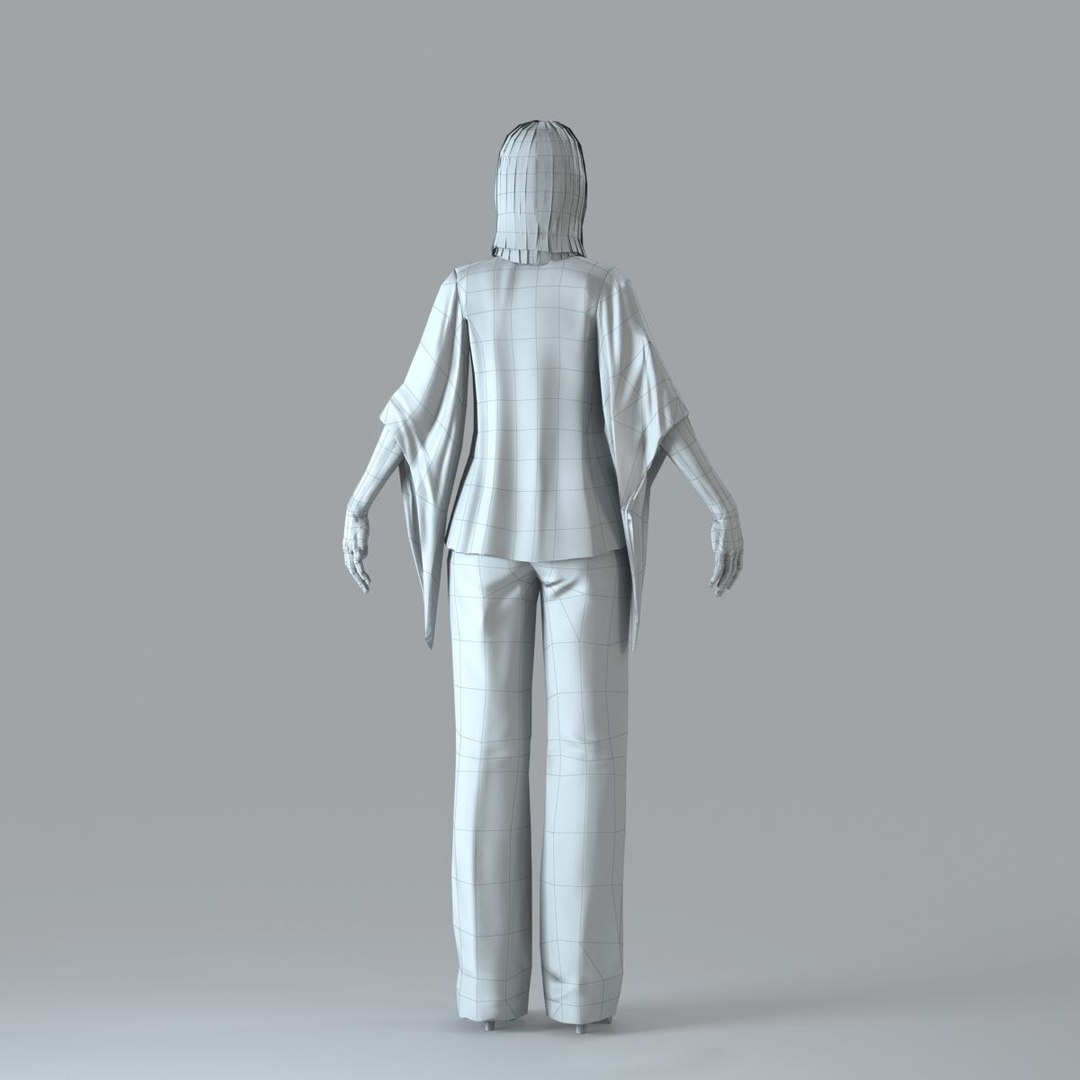 character human 3d max