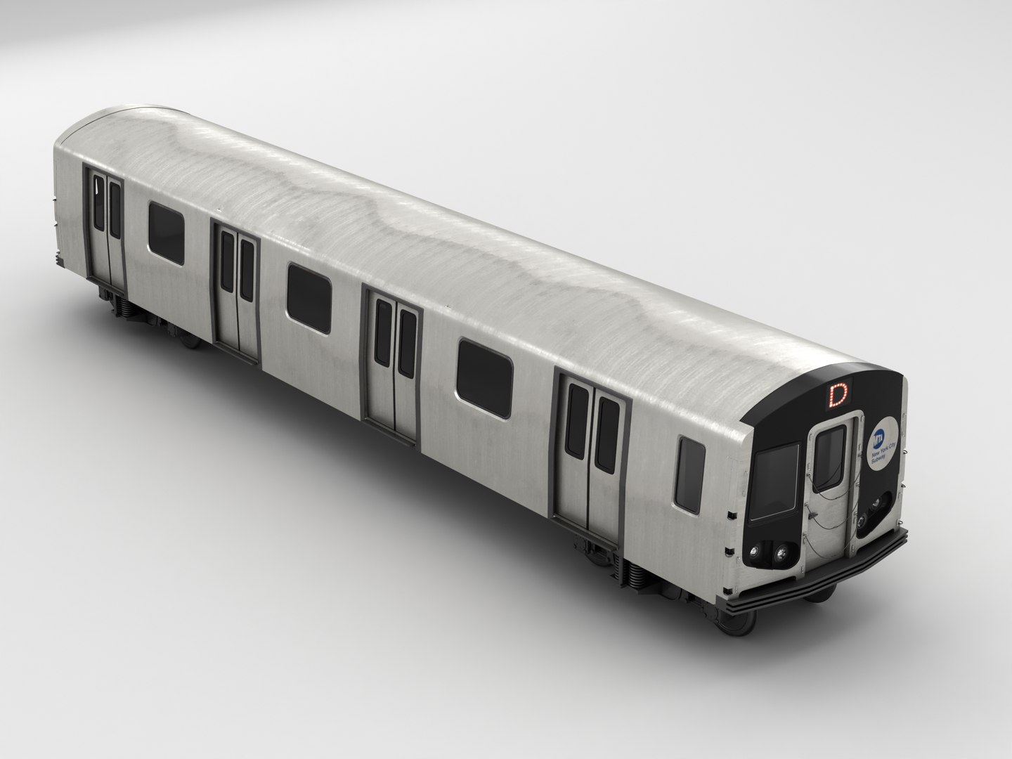 3D Subway Train - TurboSquid 1450028
