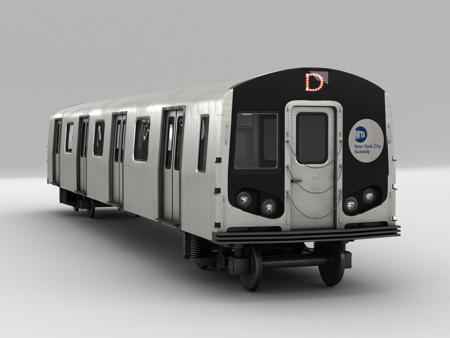 3D Subway Train - TurboSquid 1450028